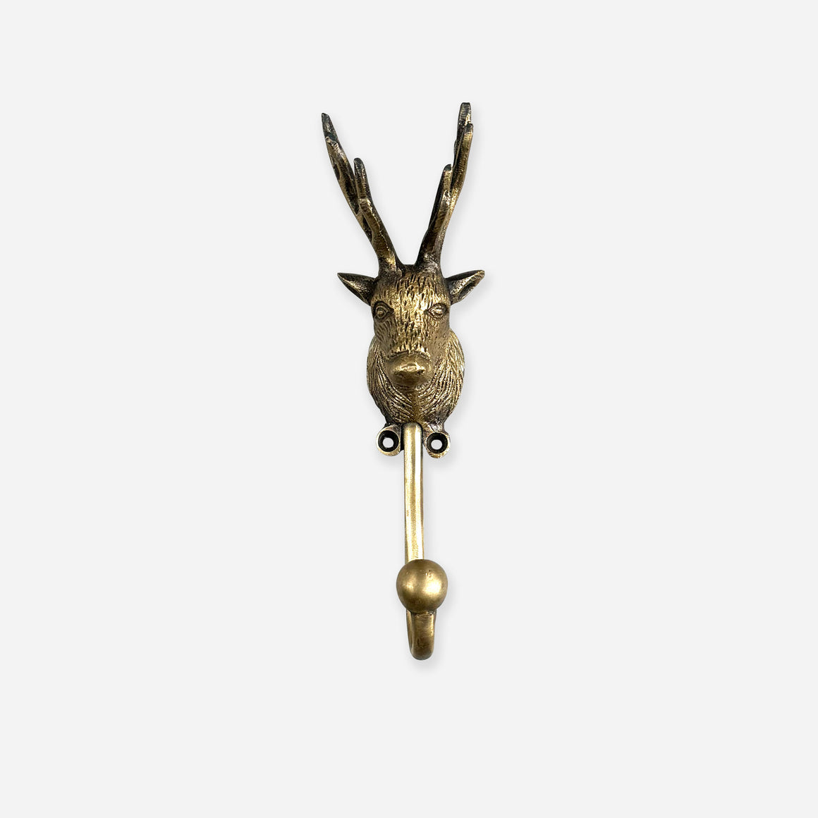 Stag Brass Hook – BluBambu Living